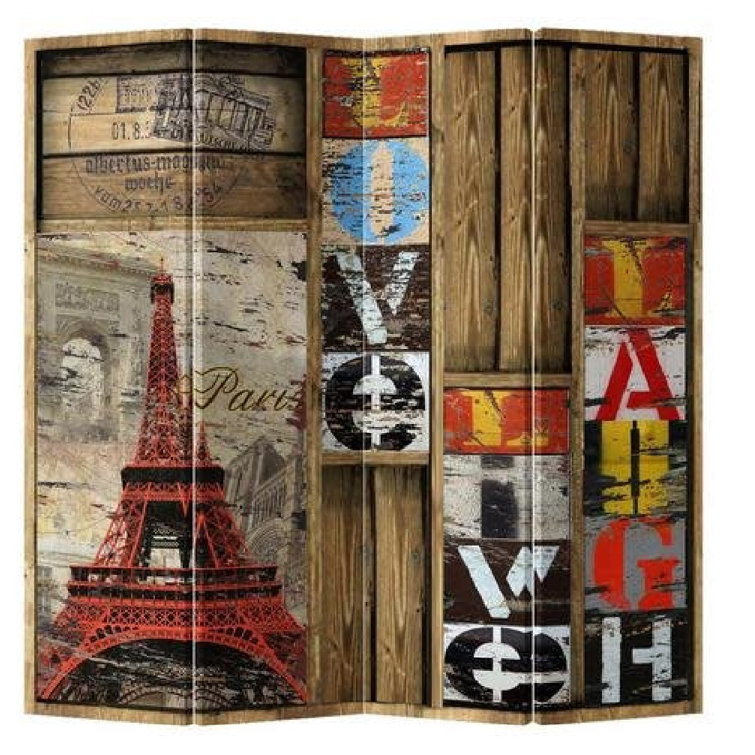 Ebern Designs Bridget 160Cm W x 180Cm H 4 - Panel Solid Wood Folding Room Divider | Wayfair.co.uk